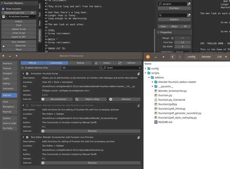 Blender Screenwriter Released Scripts And Themes Blender Artists Community