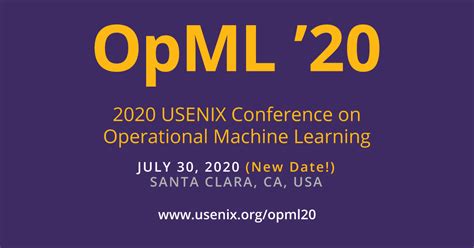 OpML 20 USENIX