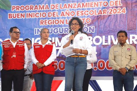 Ministra de Cultura en Loreto La educación y la cultura van de la mano para la formación de