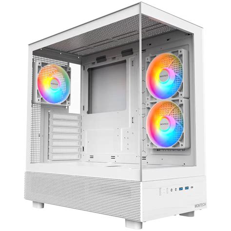 Montech Xr White Atx Case Talospc