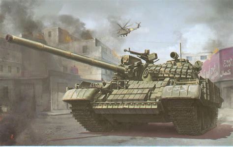 Takom 1 35 Scale Kit No 2042 T 55AMV Russian Medium Tank