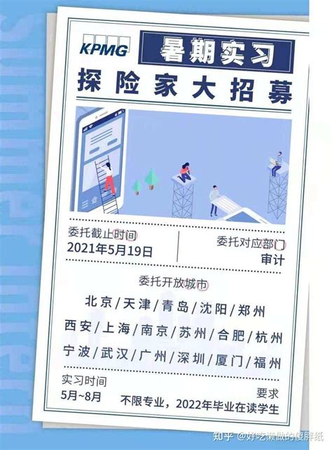 有人知道毕马威暑期实习问什么嘛，该怎么准备呀？ 知乎