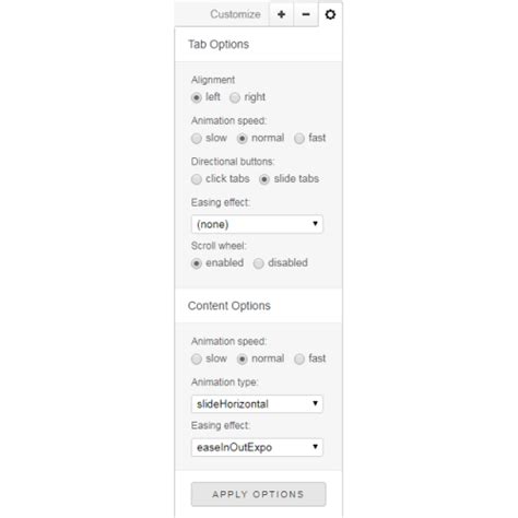 Slidertabs Is A Customizable Jquery Plugin That Allows You To Create A