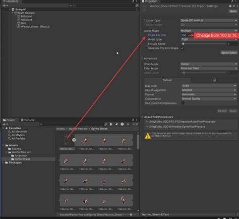 Unity In Practice 0009 How To Use Sprite Sheets In Unity For 2d