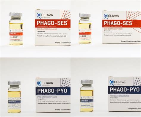 Combination Phages For Escherichia Coli 4 Box X 20 Vials