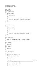 Question 3 Cpp Include Iostream Using Namespace Std Char A 10 Int
