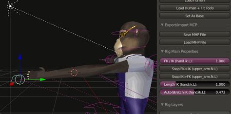 Rigging Rigify Stretching Bones Blender Stack Exchange