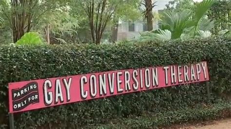 Were Trying Humor Art Gallery Owner Erects Gay Conversion Sign To