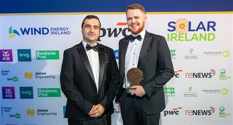 Patrick Donlon Wins Young Industry Person Of The Year At The Irish