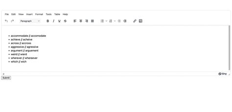 How To Automatically Check For Spelling Errors With Spell Check Api Tinymce