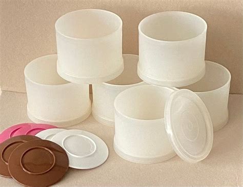 Vintage Tupperware Ice Cream Sandwich Maker 13 Pieces Total 6