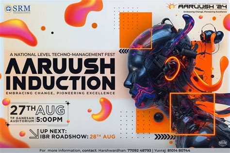Aaruush Srm University On Linkedin Induction Excellence Embracing