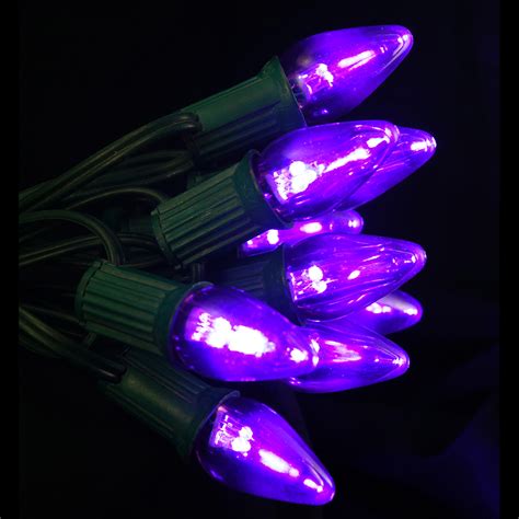 25 Pack Led C7 Twinkle Smooth