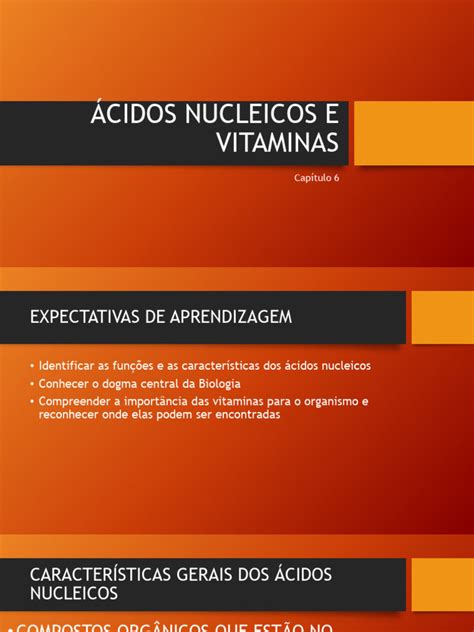 Ã Cidos Nucleicos E Vitaminas Pdf Rna Dna