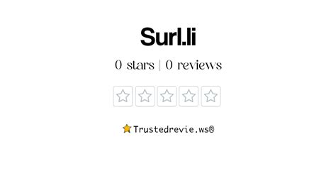 Surl Li Review Legit Or Scam 2025 New Reviews