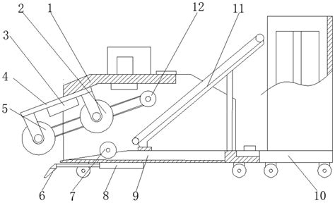 绿色节能建材的废料收集装置的制作方法
