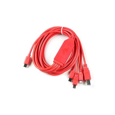sparkfun multi usb cable 4 en 1 usb c host
