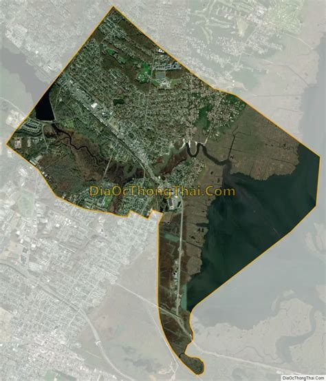 Map Of Absecon City Thong Thai Real