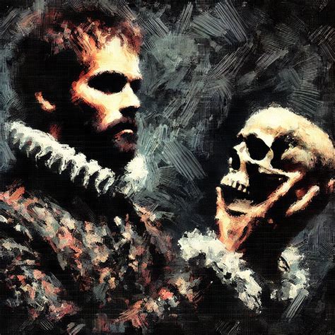 Hamlets Soliloquy Canvas 40 X 40 Cm Scenes From Hamlet Hamlet