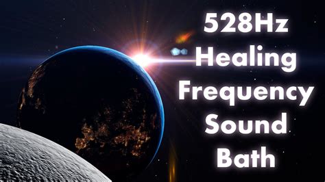 Sound Bowl Healing Frequencies 528hz Crystal Singing Bowl Healing