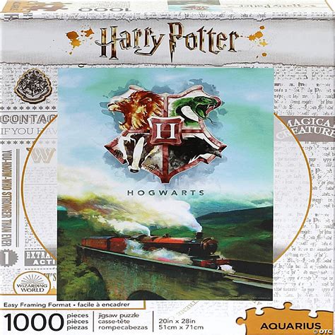 Harry Potter Hogwarts Express 1000 Piece Jigsaw Puzzle Oriental Trading