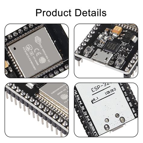 Mua Aceirmc 4pcs Esp32s Esp32 Cp2102 38 Pins Development Board 24 Ghz