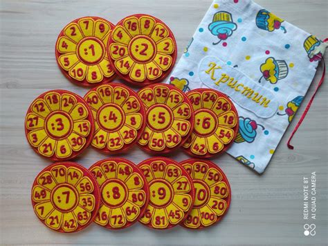 Математическа игра Таблица за умножение Handmasters Bg