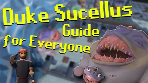 Osrs Best Duke Sucellus Guide For Everyone Youtube