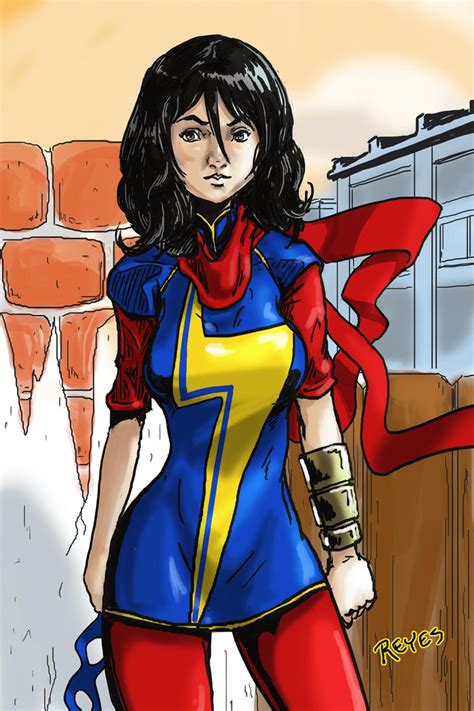 Ms Marvel Kamala Khan By Fukujinzuke On Deviantart