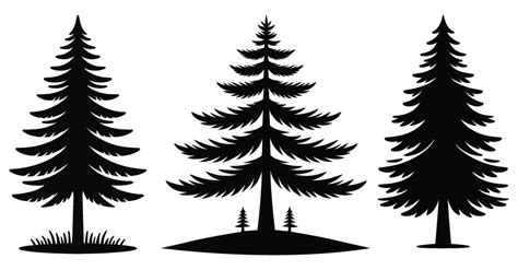 Pine Tree Skyline Vector Art Icons And Graphics For Free Download