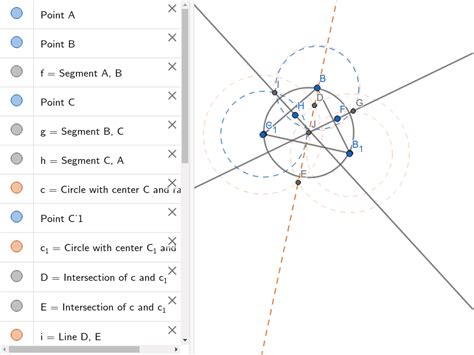 Triangles Geogebra