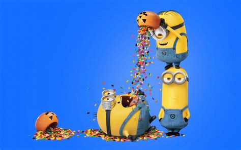 Minions Wallpaper 4k Halloween Party Funny
