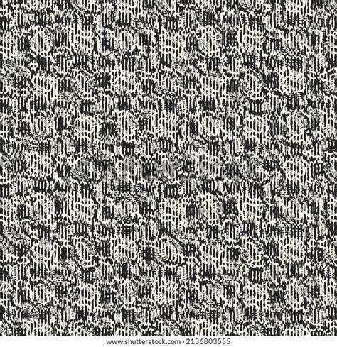 Monochrome Grain Stroke Textured Dotted Pattern Stock Vector Royalty Free 2136803555