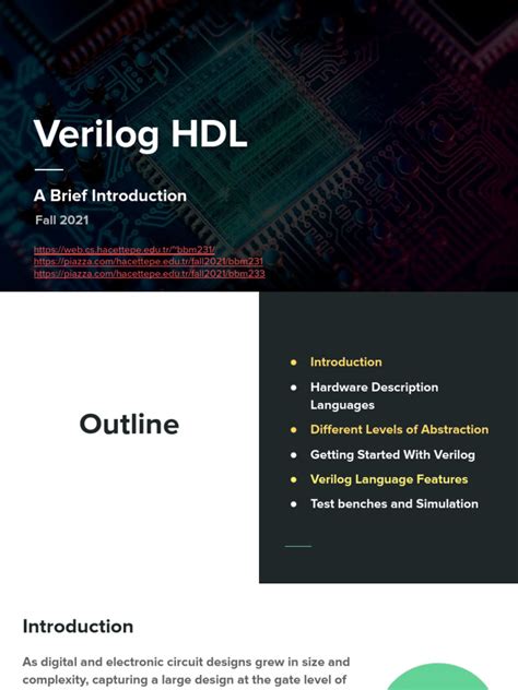 Verilog Pdf Hardware Description Language Electronic Engineering