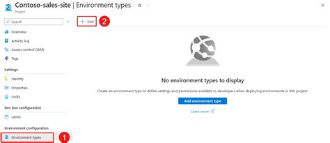设置 Azure 部署环境 Azure Deployment Environments Microsoft Learn