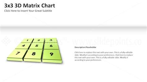 Basic Matrices PowerPoint Premium PowerPoint Editable Templates E Shop