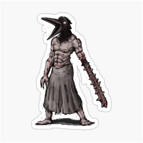 Fear And Hunger Crow Mauler Sticker For Sale By Damelcamel47 Redbubble