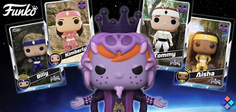 Power Rangers X Funko Morphin For Digital Pop Series 2