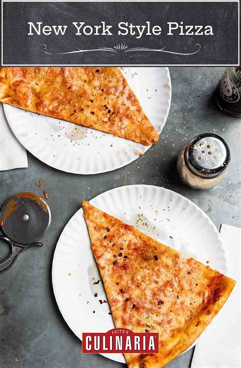New York Style Pizza Leites Culinaria