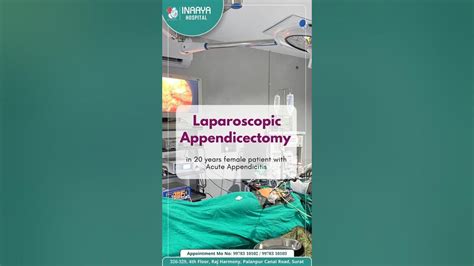 Laparoscopic Appendicectomy Youtube