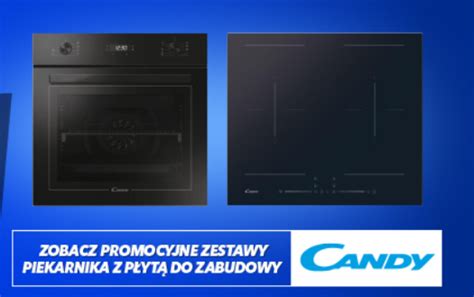 Przecena na dwa zestawy piekarników z indukcjami Candy