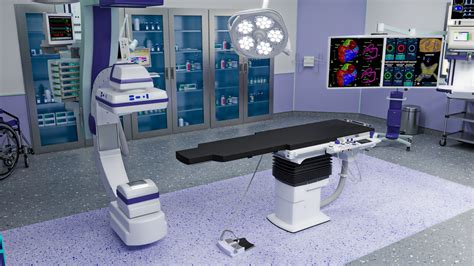 Medical Spaces Catheter Lab Surgical Operation Room 3d Model Cgtrader