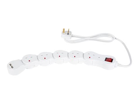 Silvercrest Flexible Extension Lead With USB Ports Lidl Great Britain Specials Archive