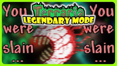 Terraria Legendary Mode Experience Legendary Mode 1 YouTube
