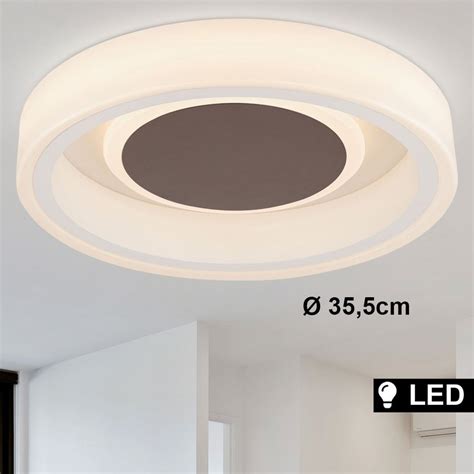 Globo Led Deckenleuchte Led Leuchtmittel Fest Verbaut Warmweiß Led