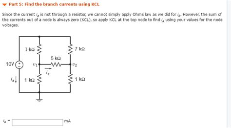 Solved In This Circuit The Ground Node Is Already Indicated