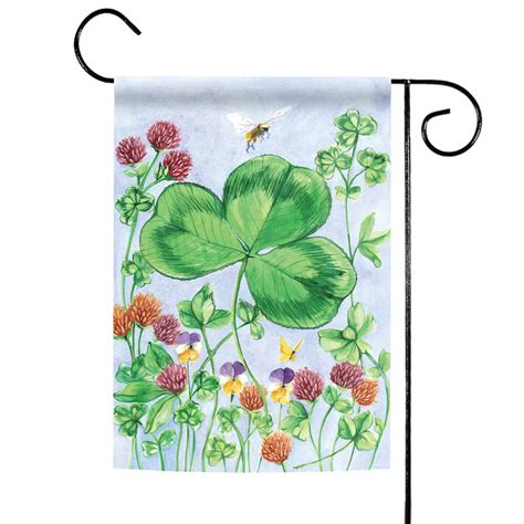 Clover And Bee Decorative St Patricks Day Flag Michaels