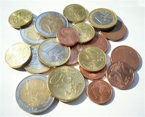 Images Gratuites Argent En Esp Ces Devise Euro Pi Ce De Monnaie