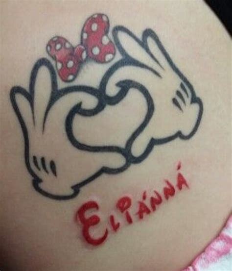Mickey Mouse Tattoos With Names Chadliahona