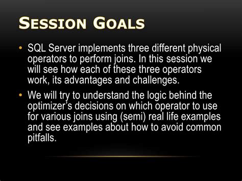 Ppt Physical Join Operators Powerpoint Presentation Free Download